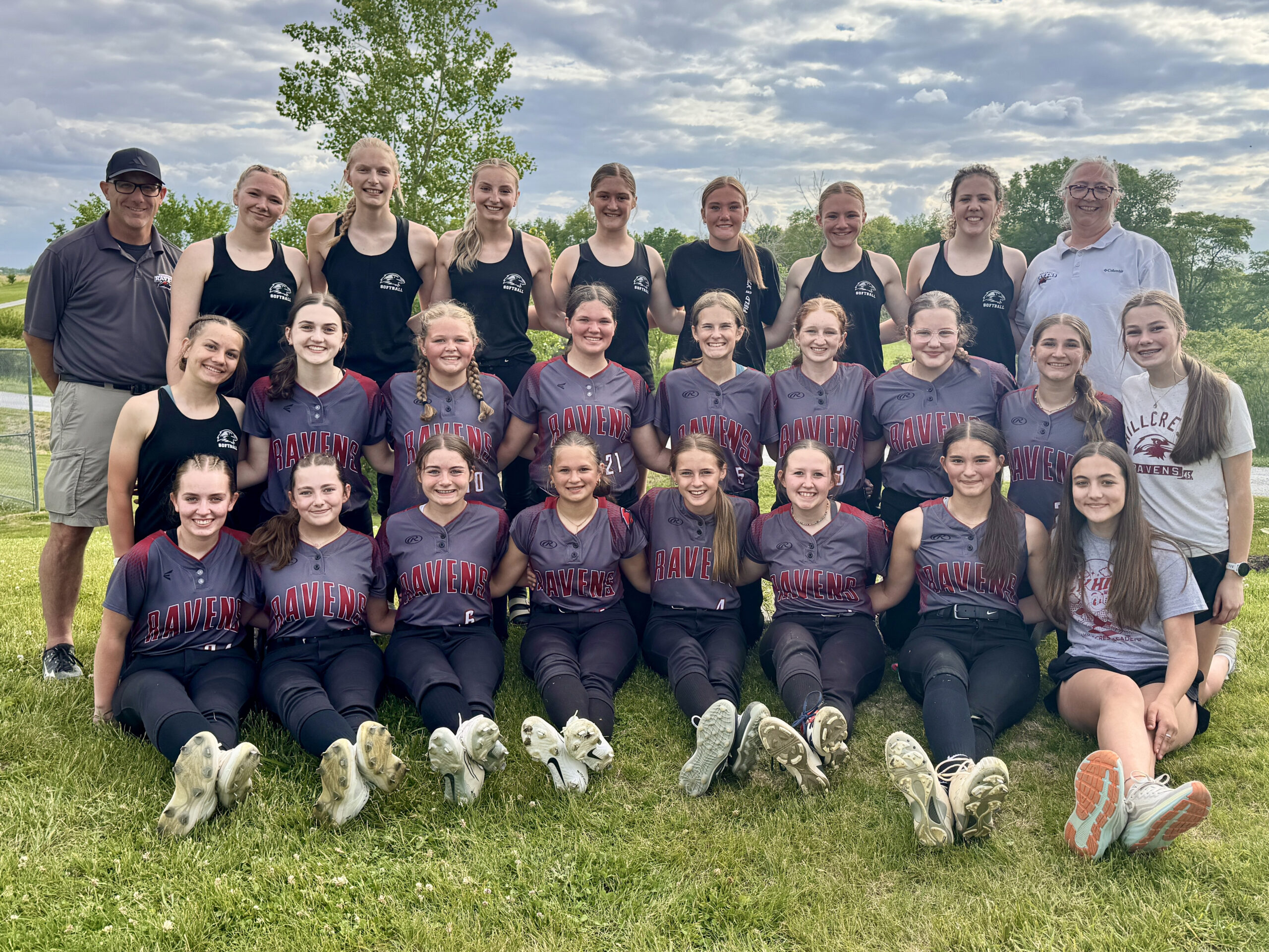 Bears Shut Out Raven Softball - Hillcrest Ravens