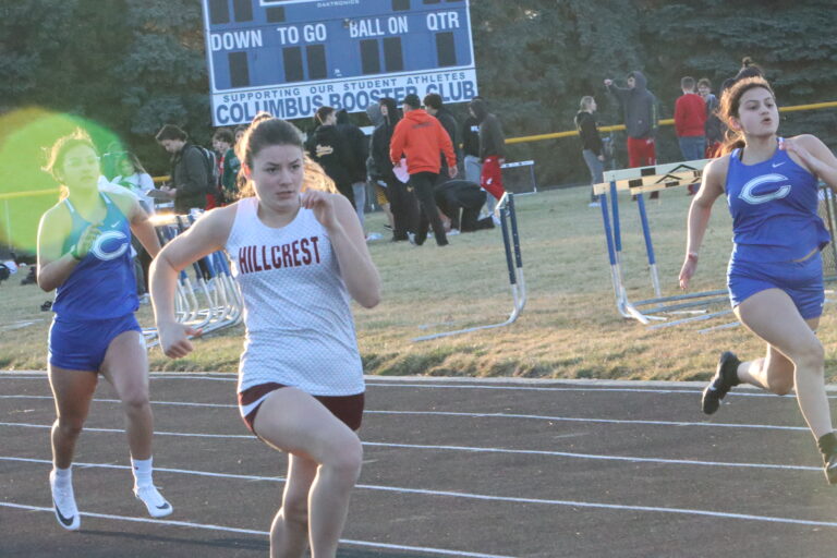 Torok makes big splash in first ever track and field meet - Hillcrest ...