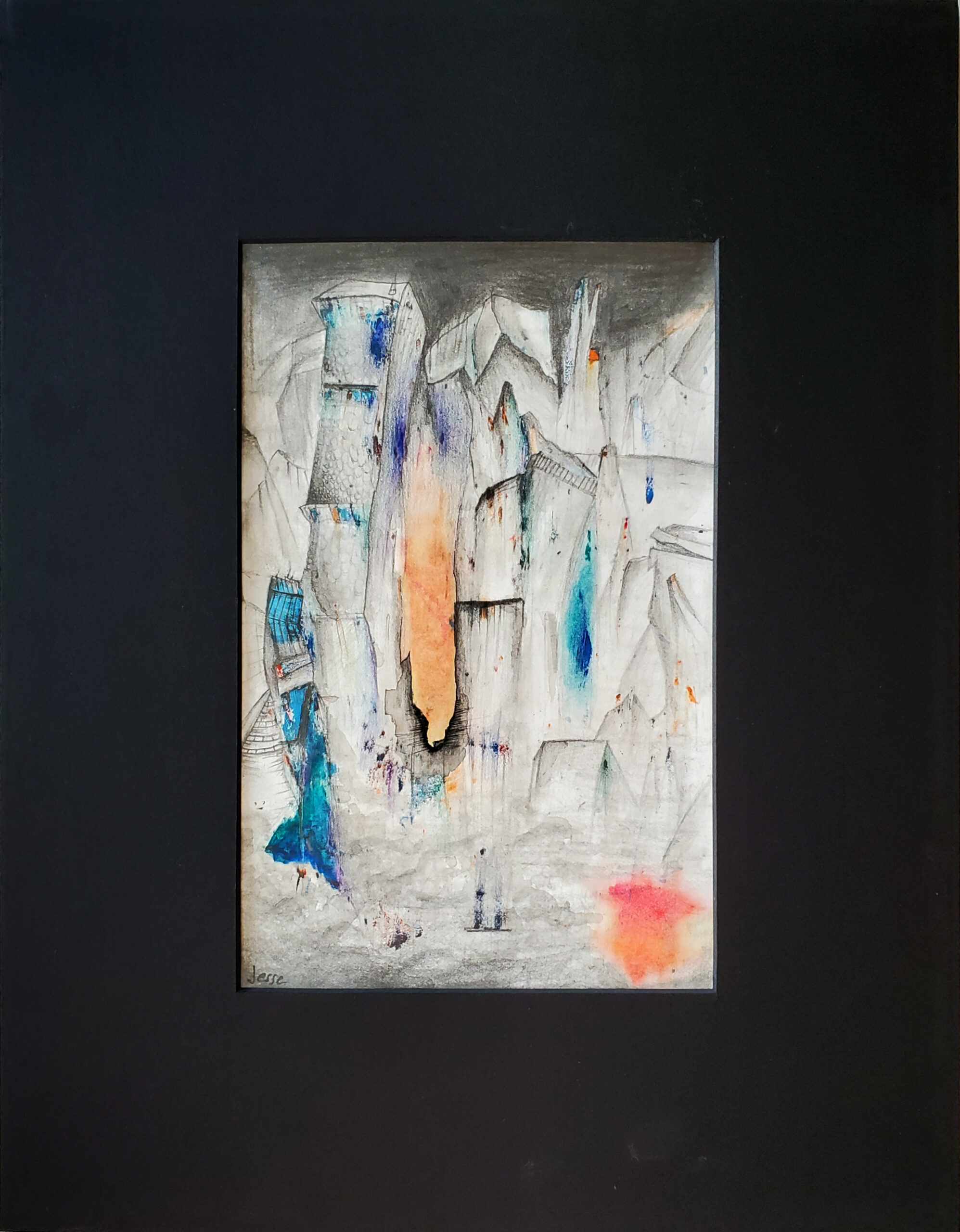 jesse blossom - 2nd place mixed media phoenix - Hillcrest Ravens